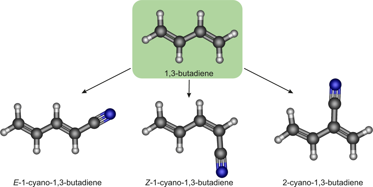 A search for the three isomers of cyano-1,3-butadiene in TMC-1 ...