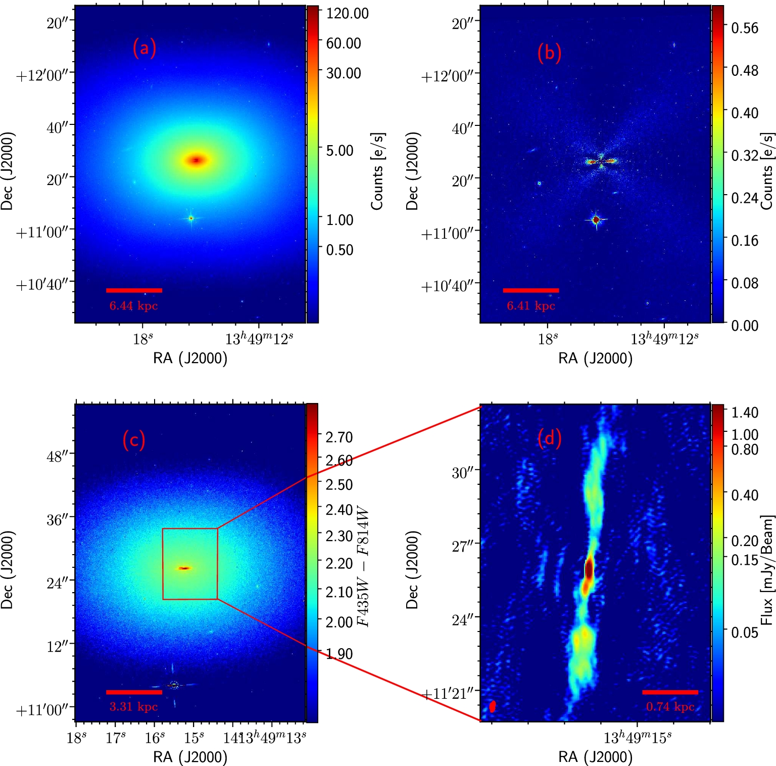 The nuclear activity and central structure of the elliptical galaxy NGC ...