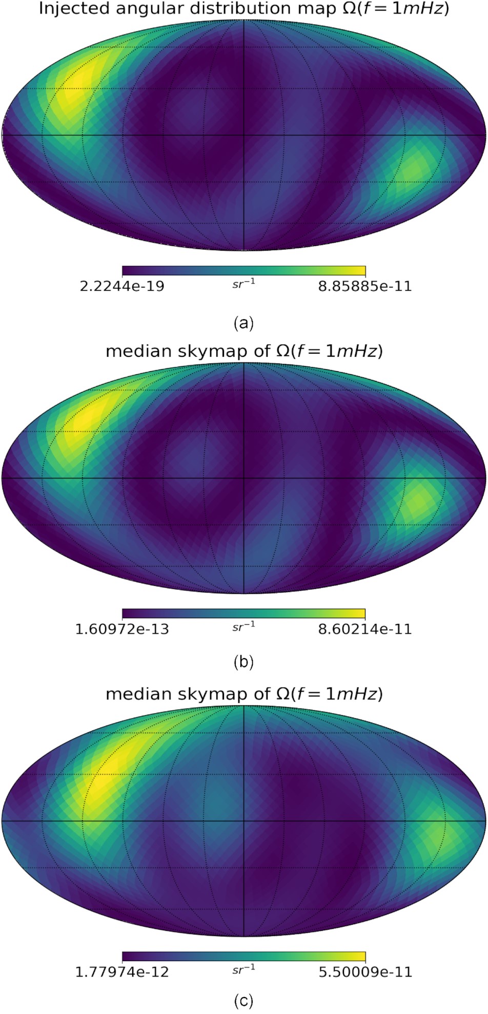 Mapping the gravitational-wave sky with LISA: a Bayesian spherical ...