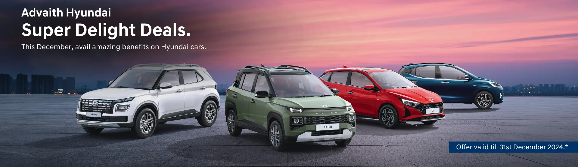 Special offers and Deals on Hyundai cars| Advaith Hyundai Offers