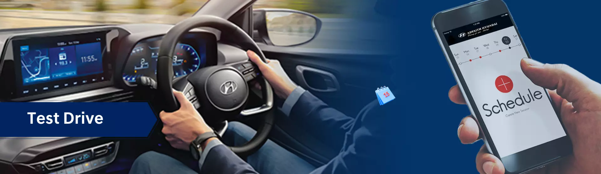 Test Drive Hyundai Cars | Schedule your Test Drive