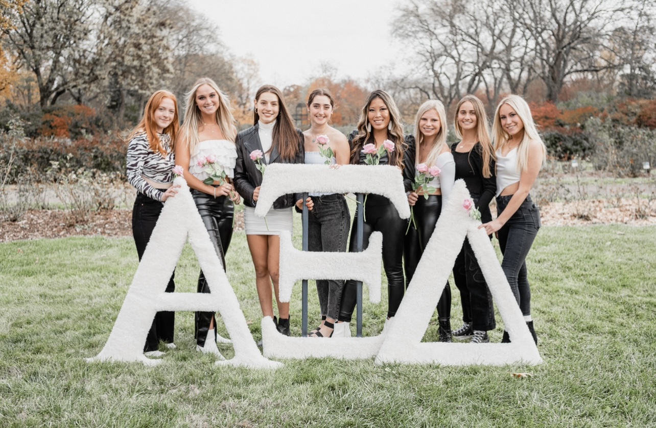 Alpha Xi Delta Quill Pin