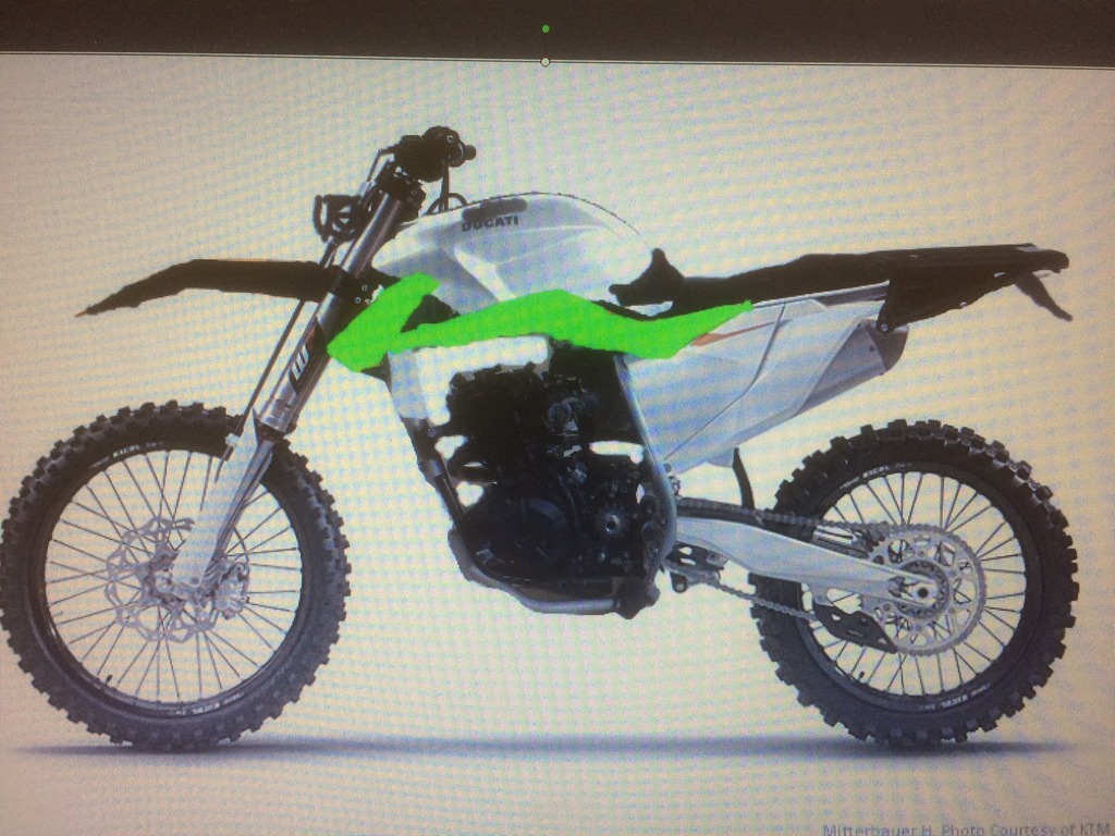 KLR650 frame, Ninja 300 engine, DRZ400SM front end | Page 2 | Adventure ...