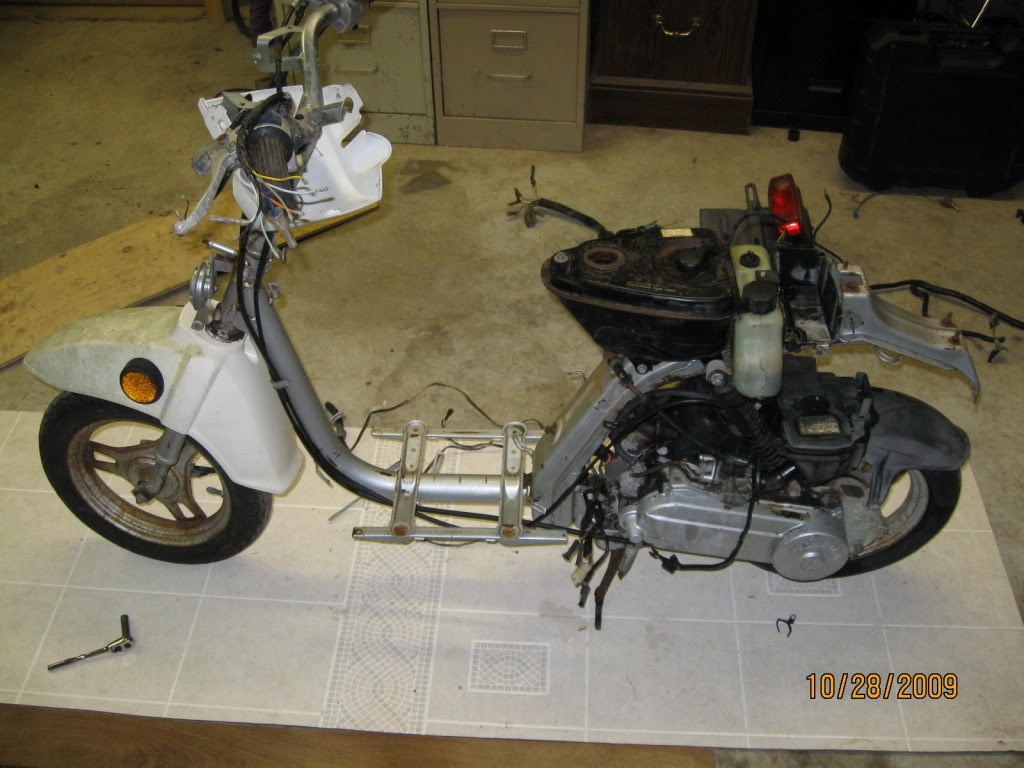 1984 Honda Spree build thread. | Adventure Rider