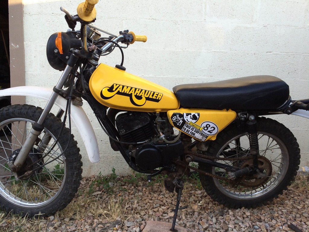 1981 DT100 mini "build" | Adventure Rider