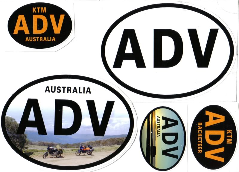 ADV stickers | Adventure Rider