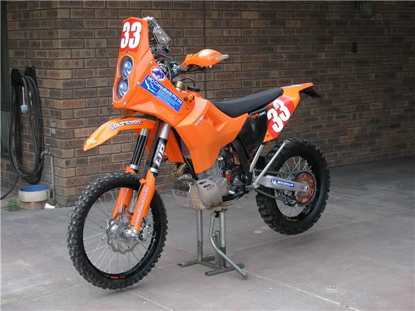 Has anybody fitted the 08/09 KTM EXC Acerbis tank on a RFS? | Adventure ...