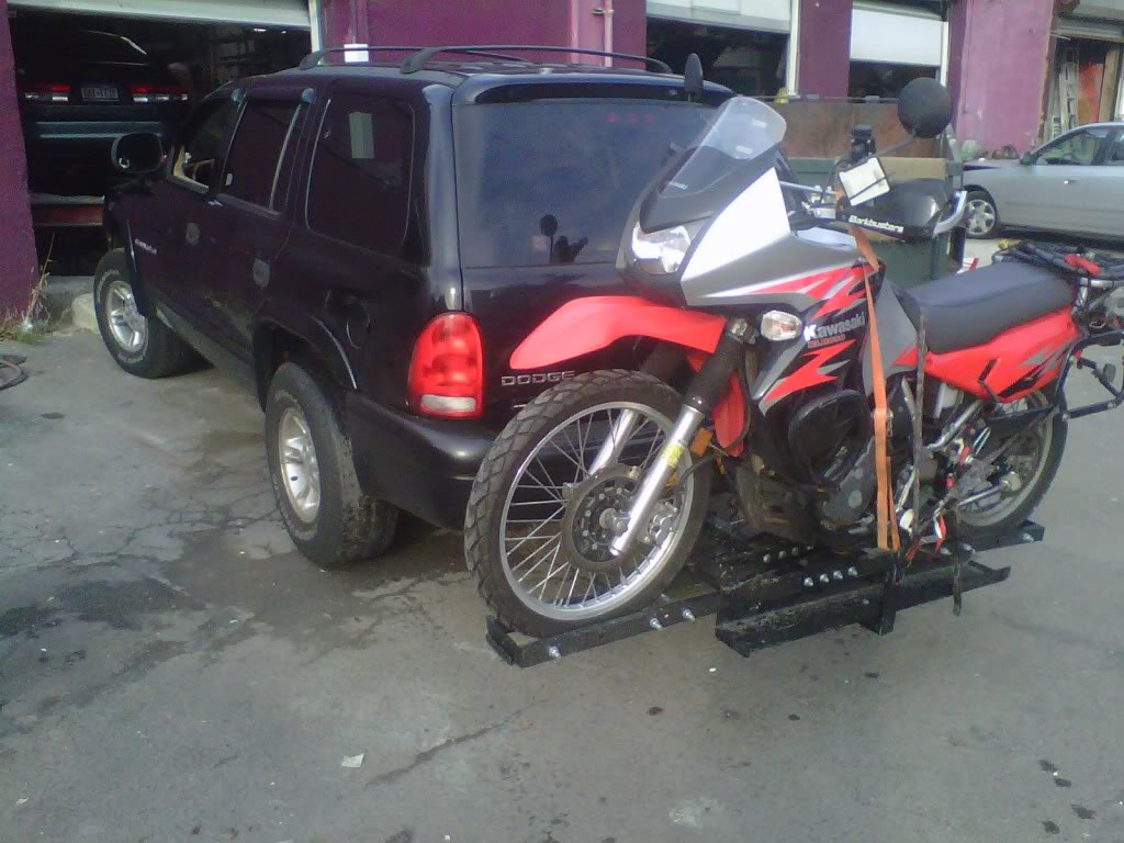 Motorcycle hitch carrier | SwedeSpeed - Volvo Performance Forum