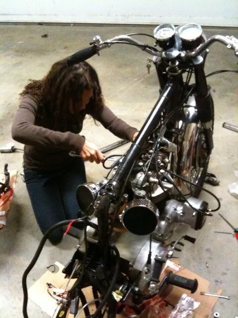 Girl on an old motorcycle: Post your pics! | Page 282 | Adventure Rider