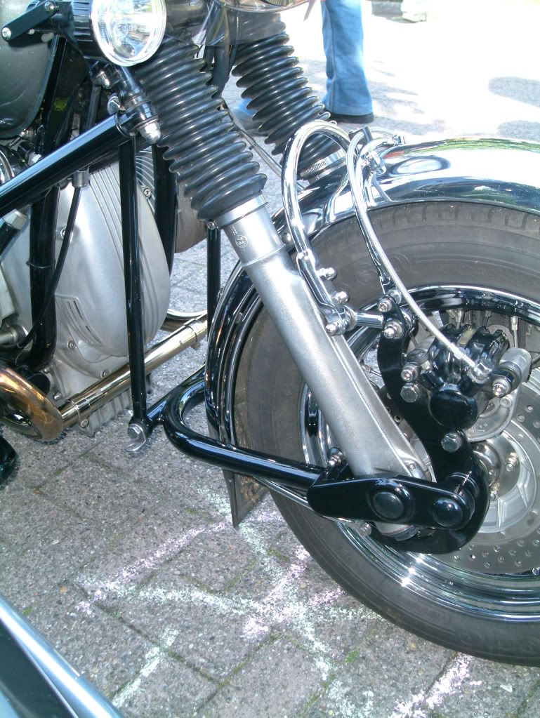 How do you maintain adequete trail with a leading link front end ...