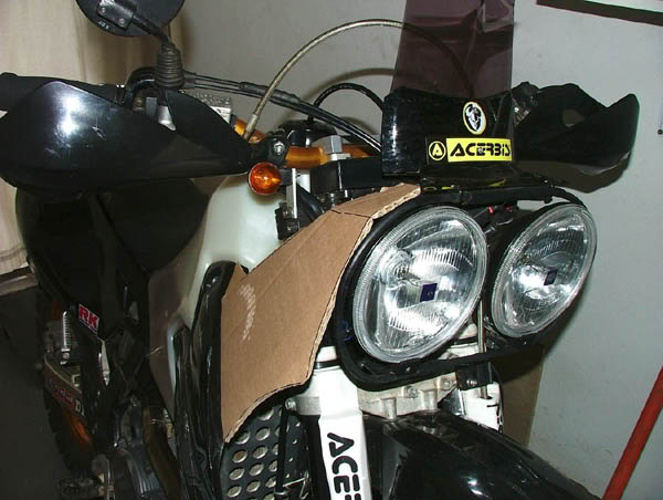 KLR headlight / fairing project | Adventure Rider