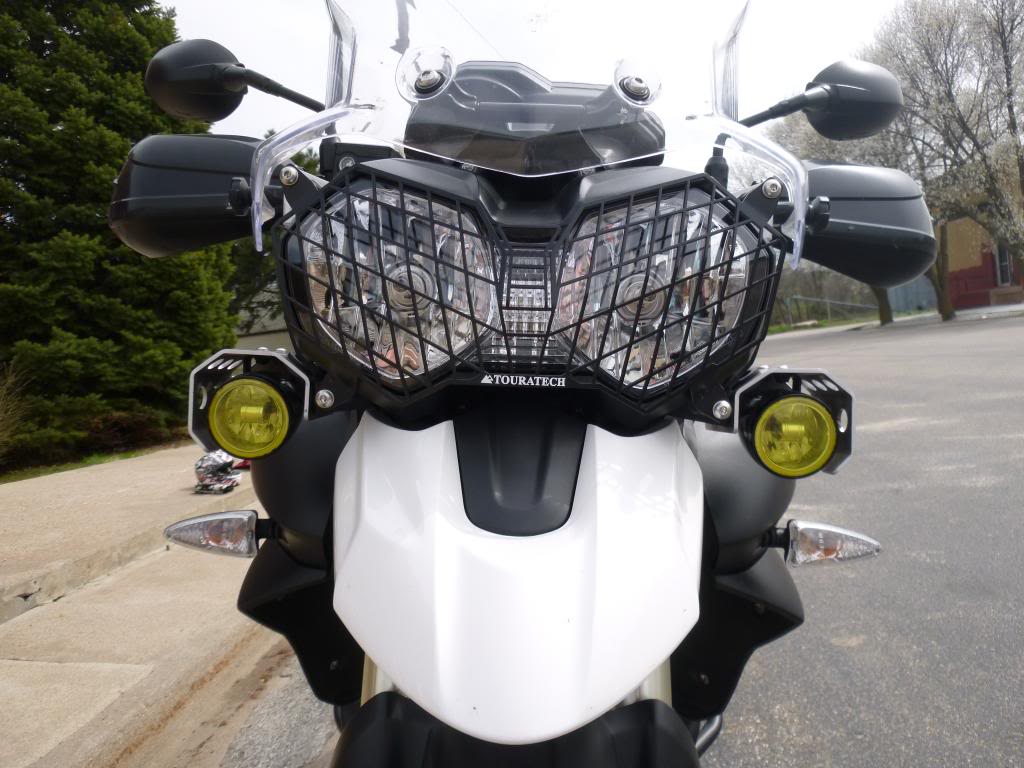 Amber Lens Option - Triumph Factory Fog Lamp Kit | Adventure Rider