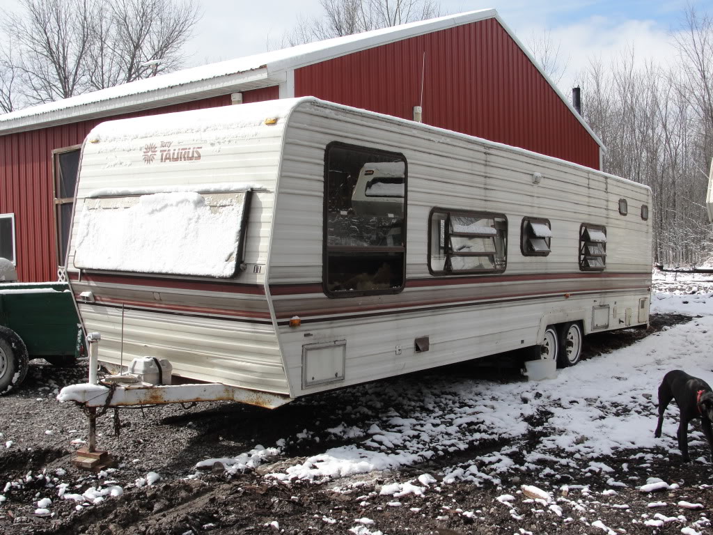Home built toyhauler camper | Adventure Rider