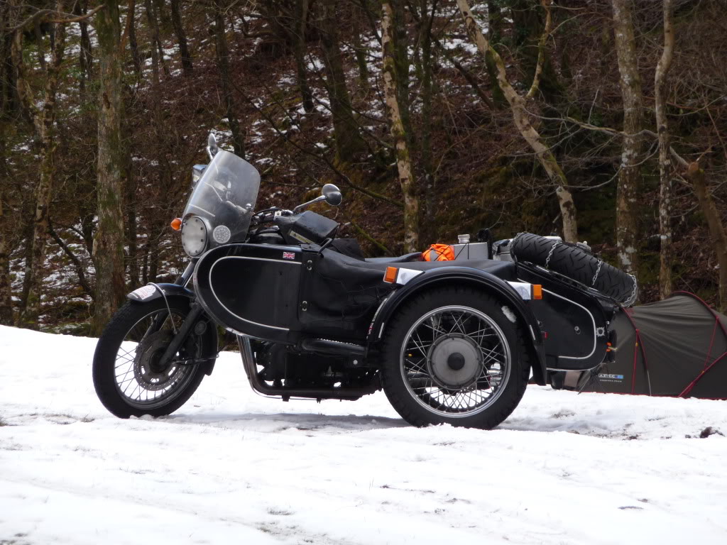 Dauntless M72D on '07 Triumph Bonneville | Adventure Rider
