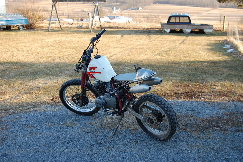 Yamaha xt350/400 hybrid!! | Adventure Rider