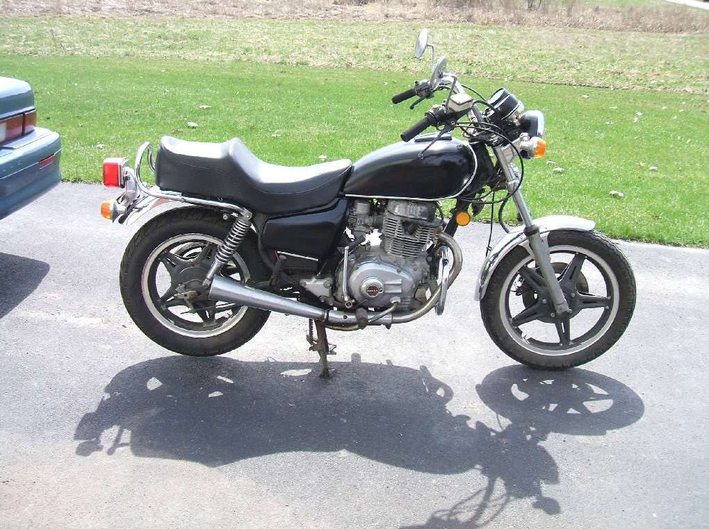 Man, I'm excited! First bike ever. Honda CM400a restoration project ...