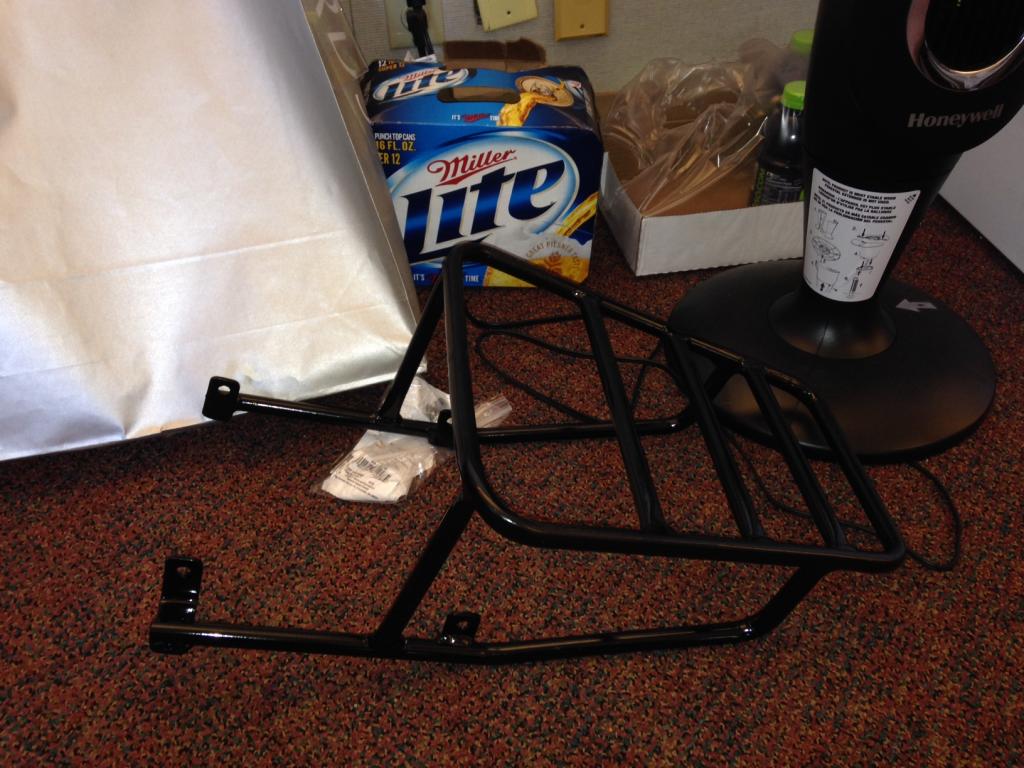 1989 XR600R - Tail Rack Options | Adventure Rider