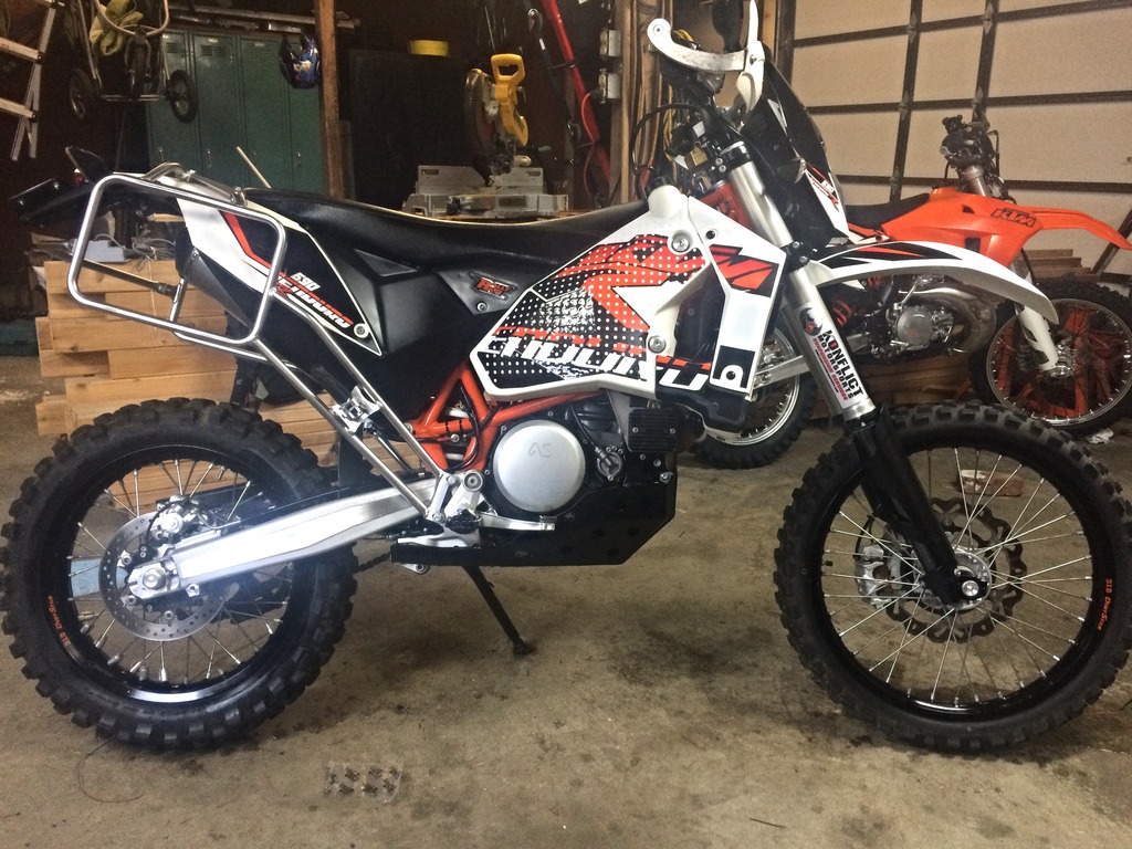 Best Rally raid EVO2 tank colour match - 14MY KTM 690 Enduro ...