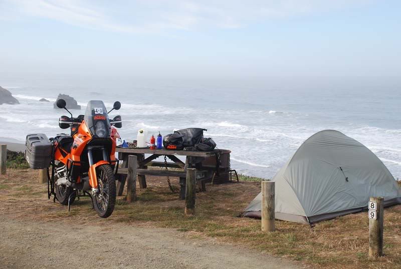 let's see a picture of your camping setup and how it all fits on your ...