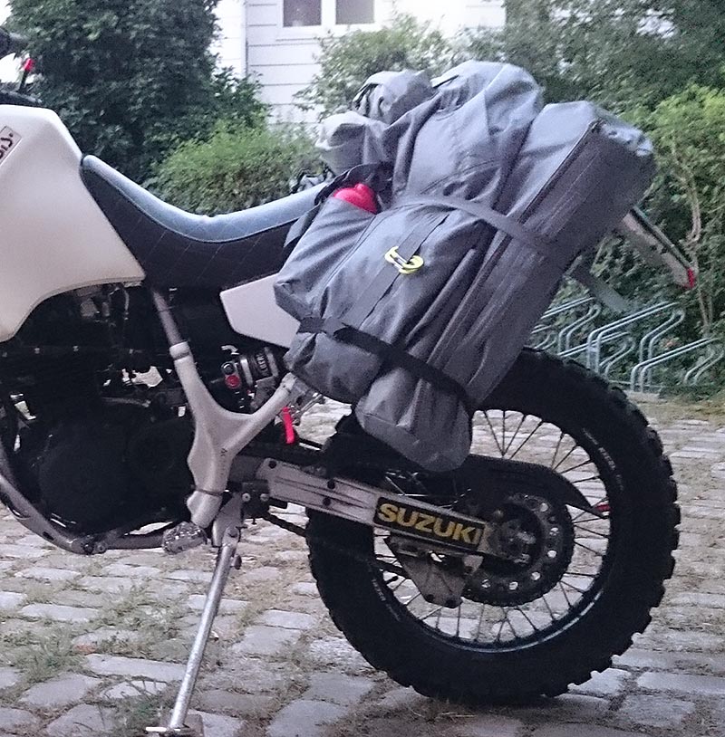 Let's see your rackless luggage setup | Page 3 | Adventure Rider
