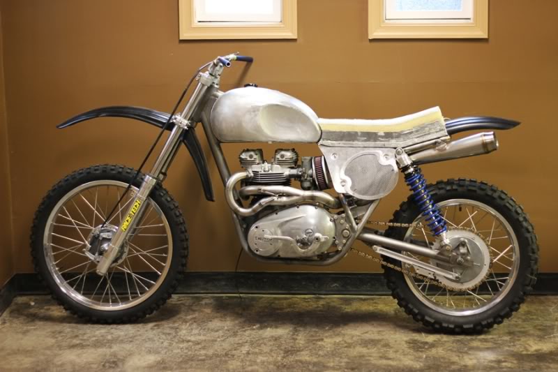 Triumph dirtbike build | Adventure Rider