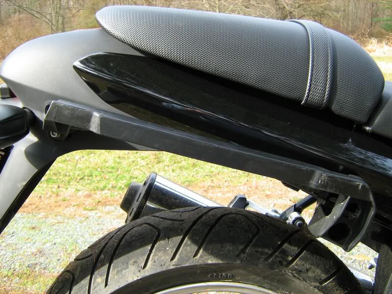 Home made tail rack BMW R1150R | Adventure Rider