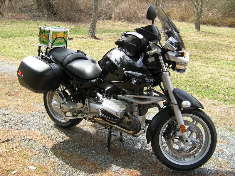 Home made tail rack BMW R1150R | Adventure Rider