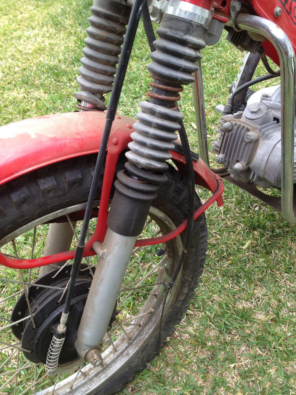 1982 CT110 in the house...a fixer-upper journey | Adventure Rider