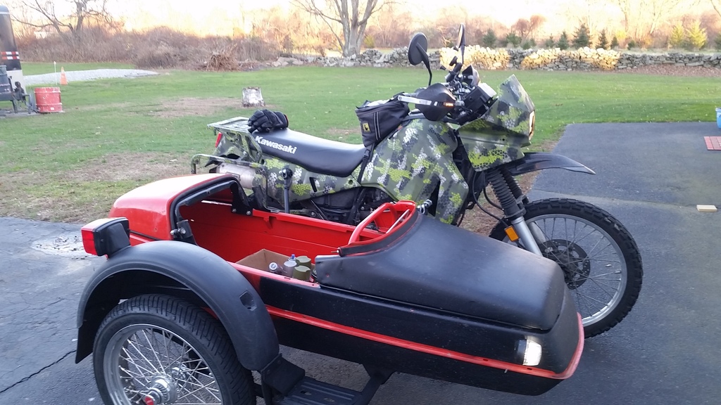 Taking the plunge.... KLR650 w/ Sputnik Sidecar | Page 6 | Adventure Rider