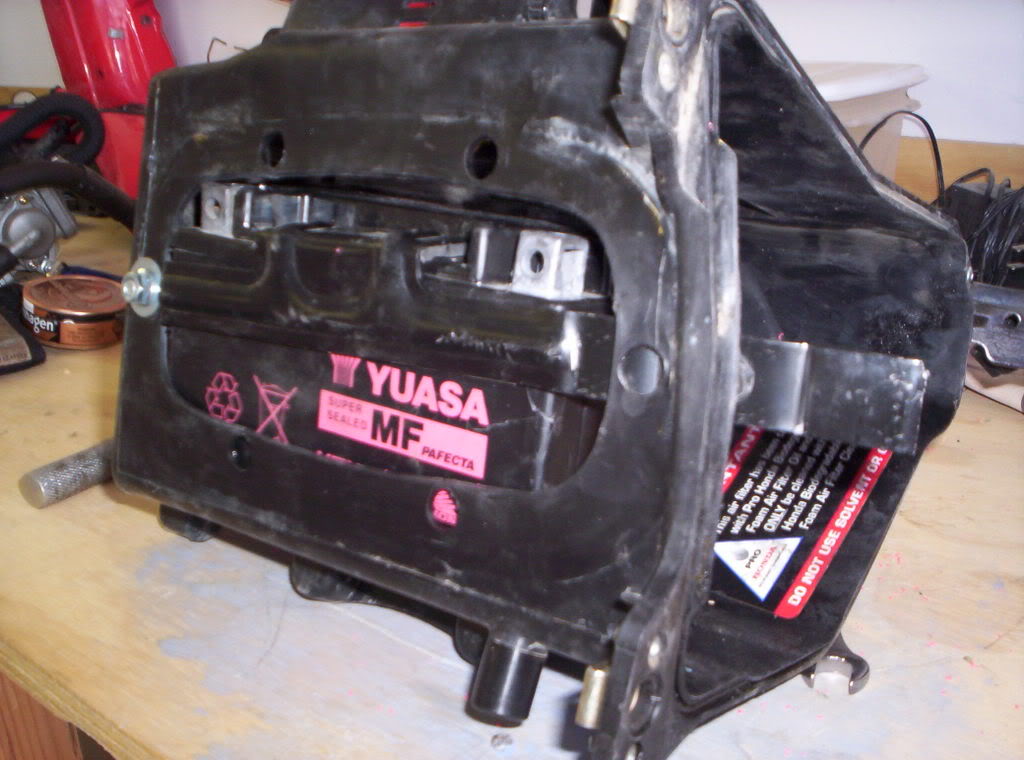 xr650l battery relocation | Adventure Rider