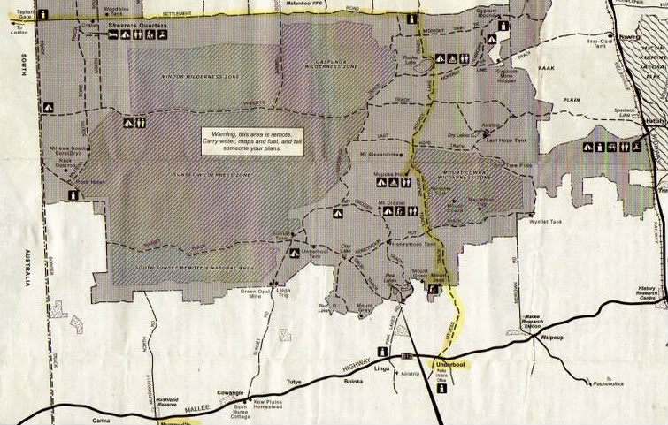 Murray Sunset National Pk: North to South fully loaded! | Adventure Rider