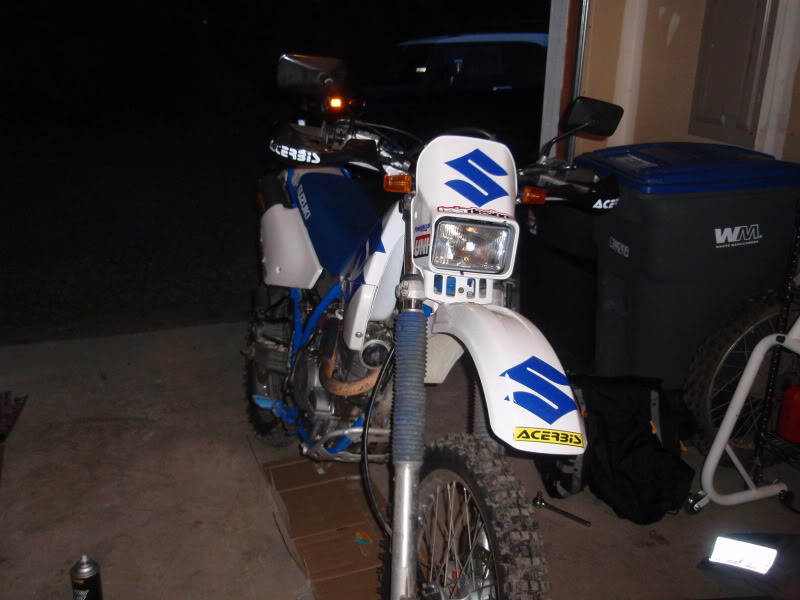 mgdavis' DR350 build | Adventure Rider