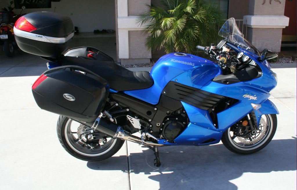 Sport Tour ZX14 Finished with Farkeling | Adventure Rider