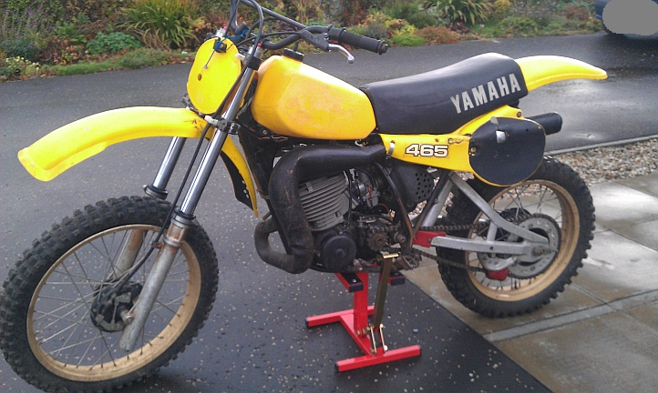 Building a 1981 Yamaha YZ465 Factory Replica... | Page 11 | Adventure Rider