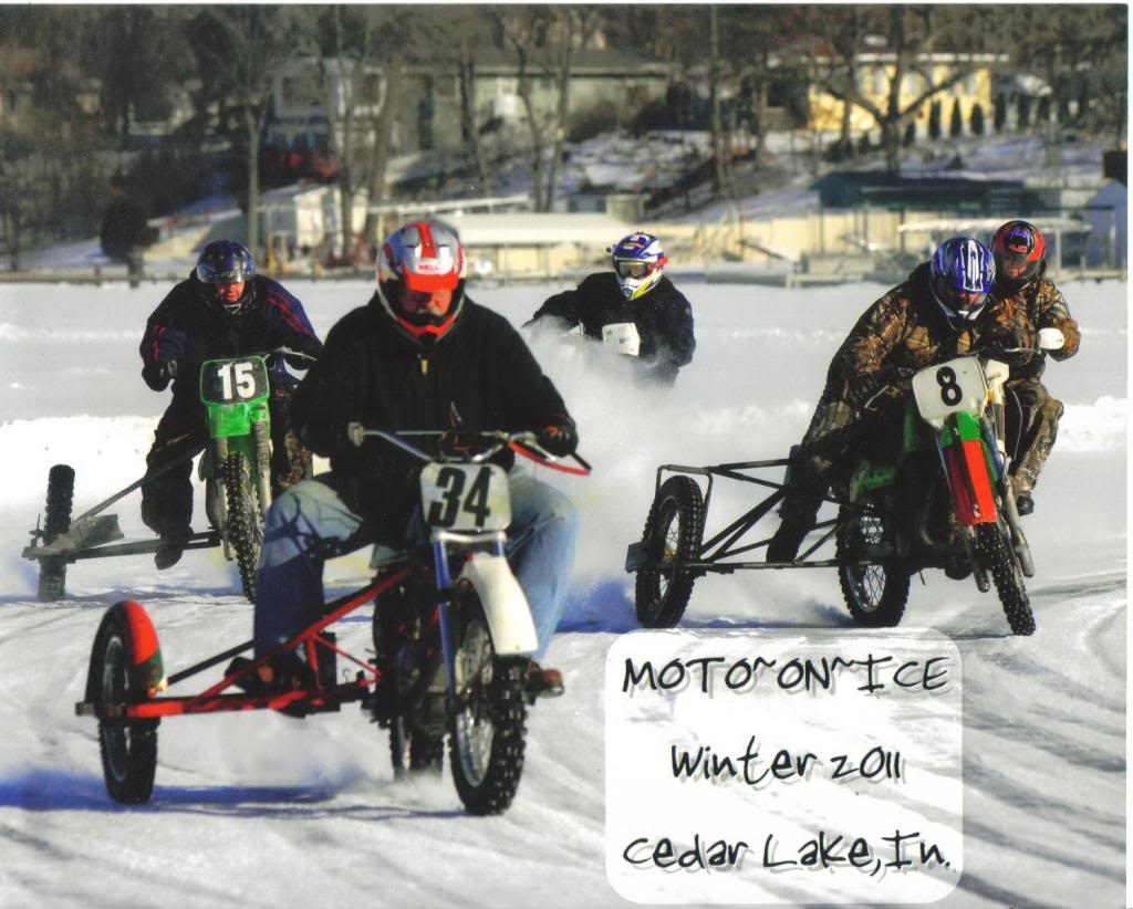 Side Hacks racing on the ice | Adventure Rider