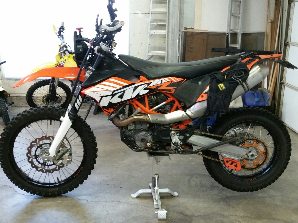 Tail Tidy KTM 690 Enduro how to install | Adventure Rider