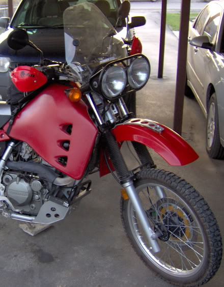 Which quick release windscreen for XR650L? | Adventure Rider