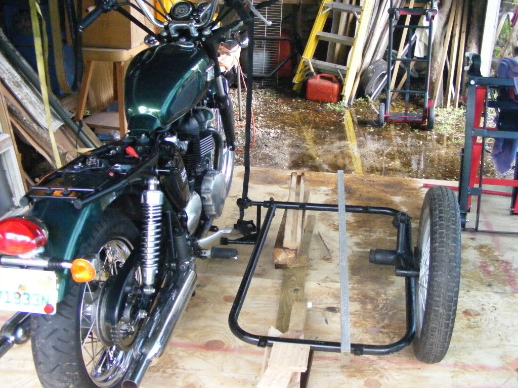 Update on sidecar progress, mounting subframe and hard points ...
