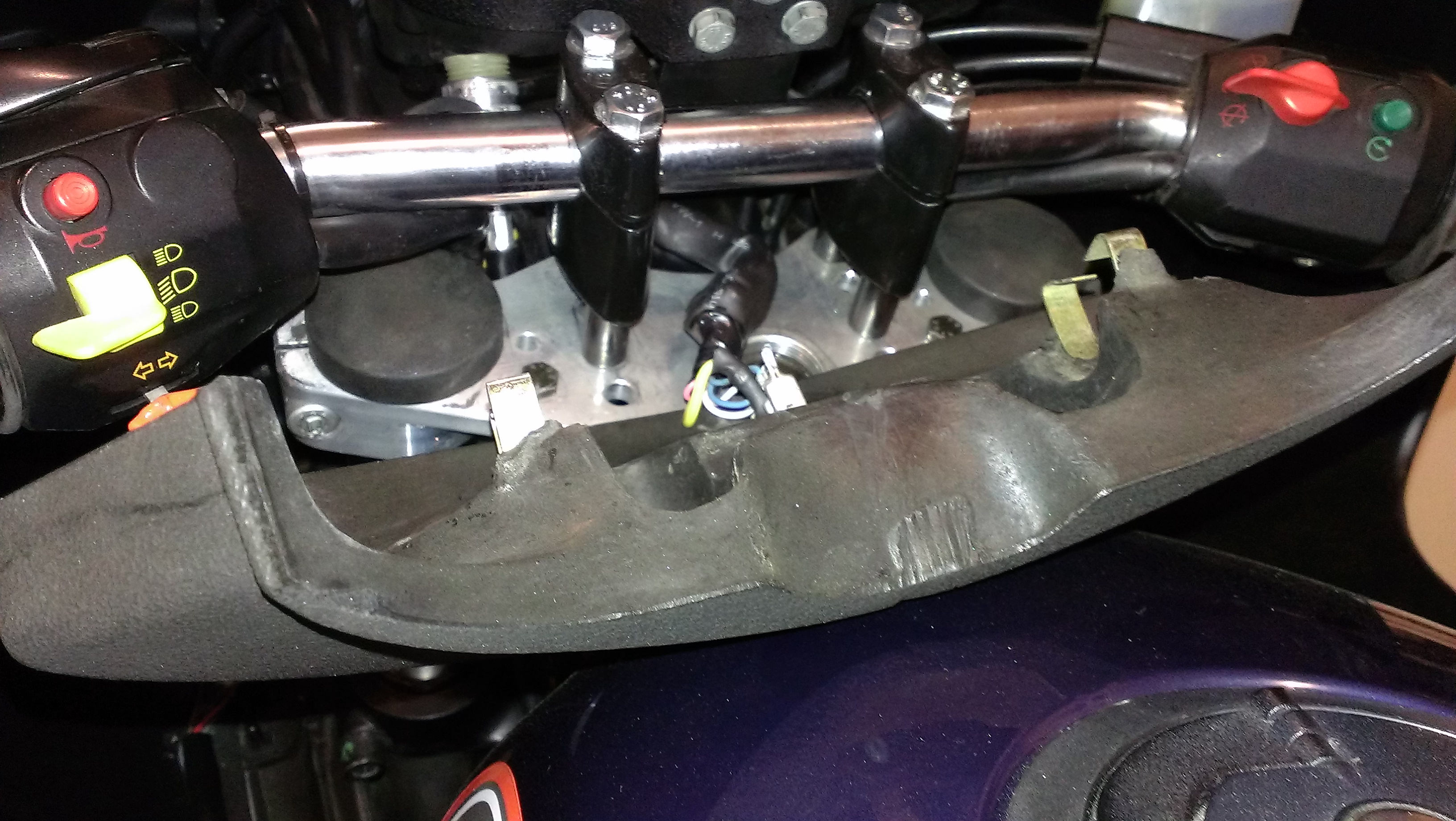 R100RS Bar risers | Adventure Rider