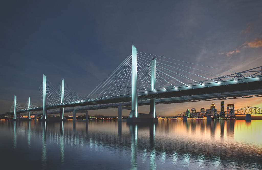 Louisville bridge project to be completed three months early