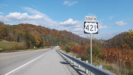 U.S. 421 in Harlan County to receive $802,000 for reconstruction