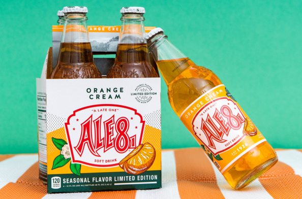 Ale-8-One now offering new seasonal orange cream flavor