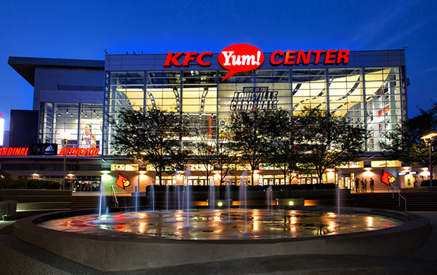 KFC Yum! Center to under go major renovations, finished by Fall - Lane ...