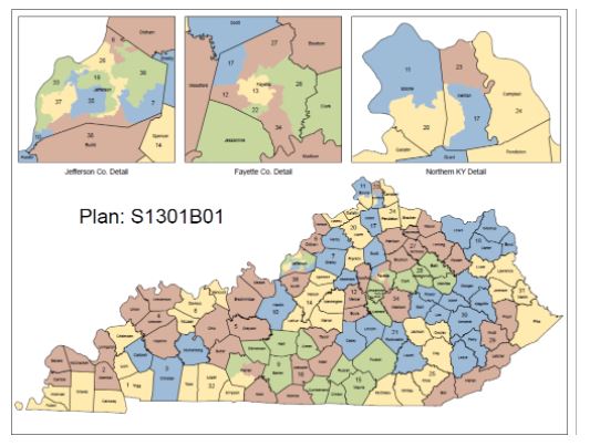 Bottom Line: KY Senate and Congressional redistricting maps passed ...