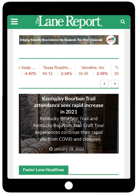 Mobile App - Lane Report | Kentucky Business & Economic News