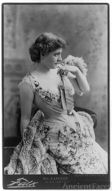 Lillie Langtry - British Singer & Actress Photo