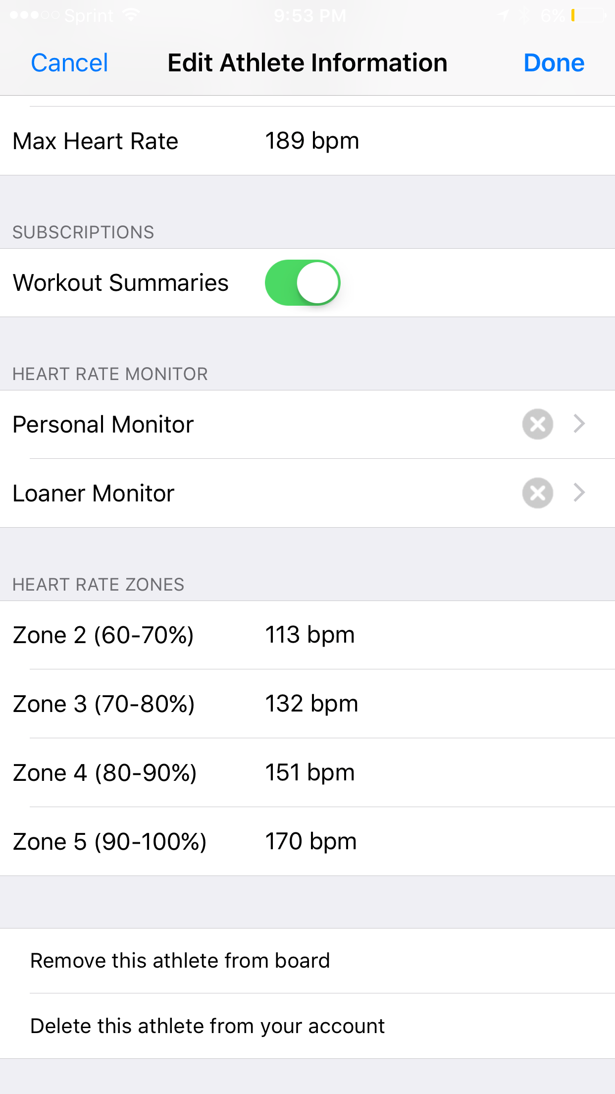 Heart Rate Zone Colors and Percentages – ONBEAT