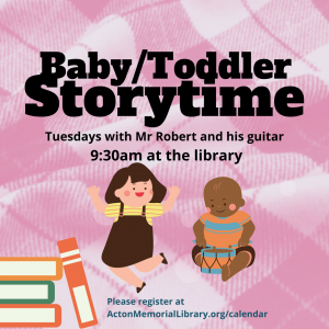 11/15/2022 | CANCELED - Baby/Toddler Storytime at the library! | Acton ...