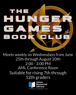 07/02/2025 | The Hunger Games Book Club for Teens | Acton Memorial Library