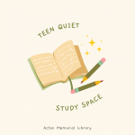 10/05/2022 | Teen Quiet Study Space | Acton Memorial Library